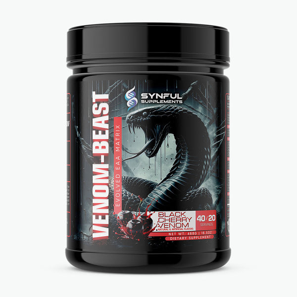 Venom Beast EAAs | Advanced Amino & Recovery Formula – Synful Supplements